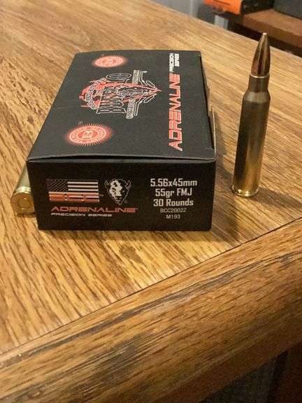 150 rounds 0f 5.56 55gr FMJ - Diamond G Auctioneers
