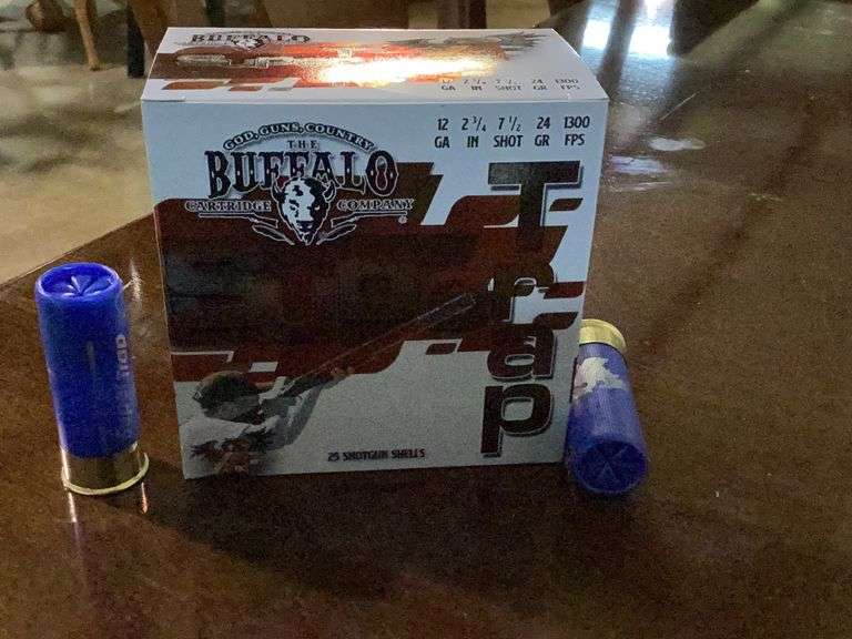 100 Rounds of 12 ga Super Trap Shells - Diamond G Auctioneers