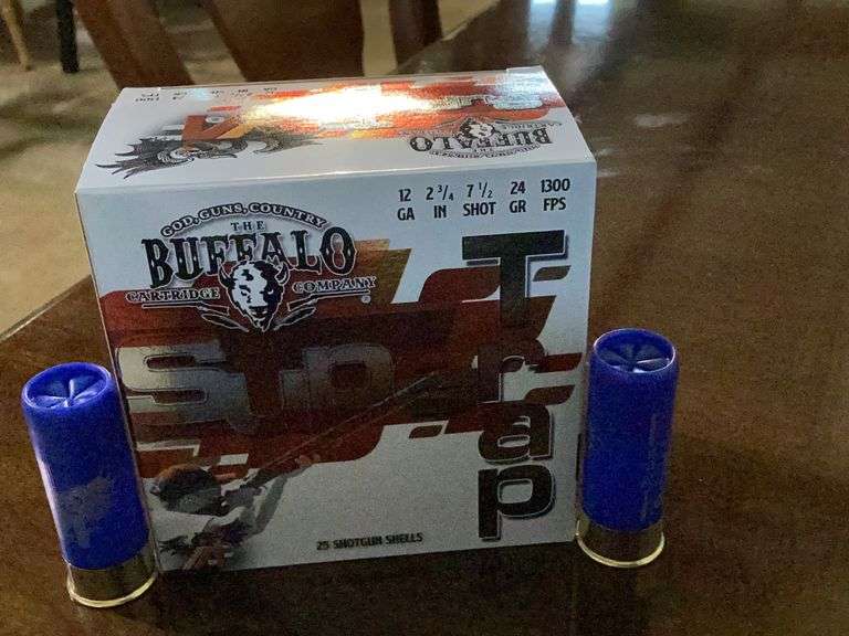 100 Rounds of 12 ga Super Trap Shells - Diamond G Auctioneers