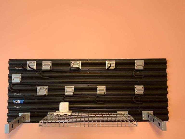 Kobalt Rail System w/ Hangers - Delaware Auction Center