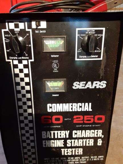 Sears Commercial Battery Charger - Delaware Auction Center