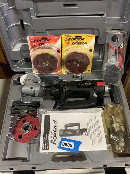 Rotozip Rebel Spiral Saw - Delaware Auction Center