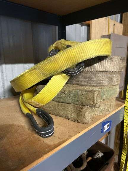 (6) Assorted 2" Web Slings - Delaware Auction Center