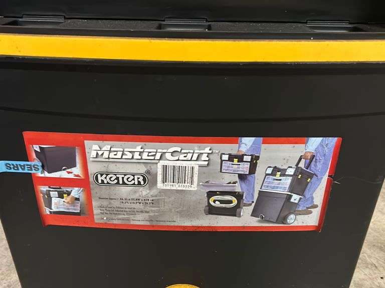 Mastercraft Plastic Tool Box - Delaware Auction Center