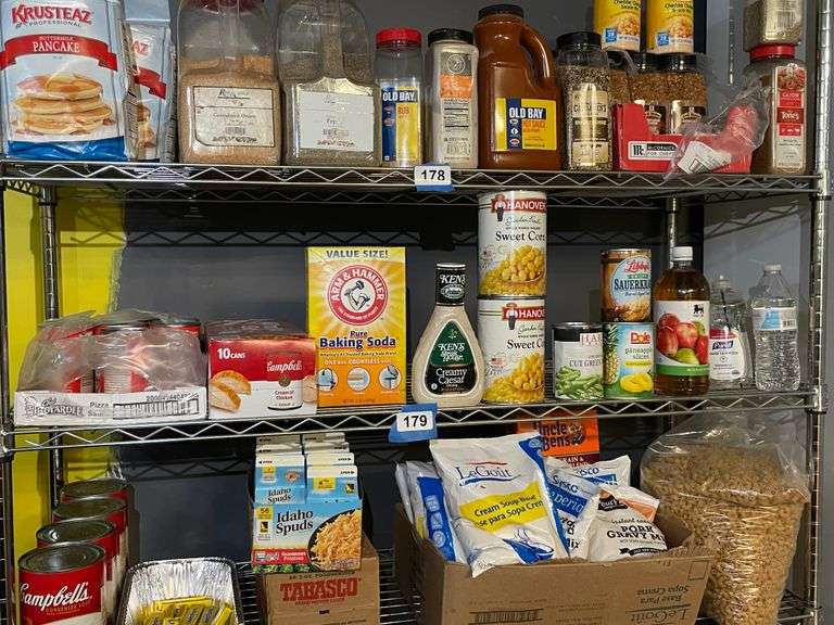 Assortment of Can Goods - Delaware Auction Center