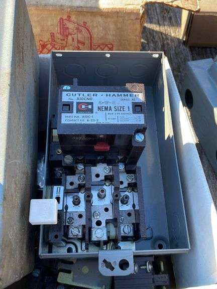 Cutler Hammer Reset Boxes - Delaware Auction Center
