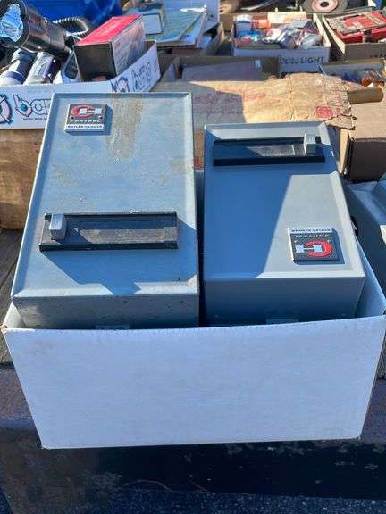 Cutler Hammer Reset Boxes - Delaware Auction Center