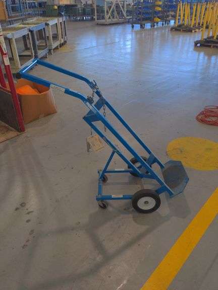 Tronair Single Tank/Cylinder 4 Wheel Hand Cart - Delaware Auction Center