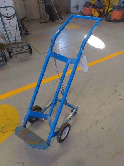 Tronair Single Tank/Cylinder 4 Wheel Hand Cart - Delaware Auction Center