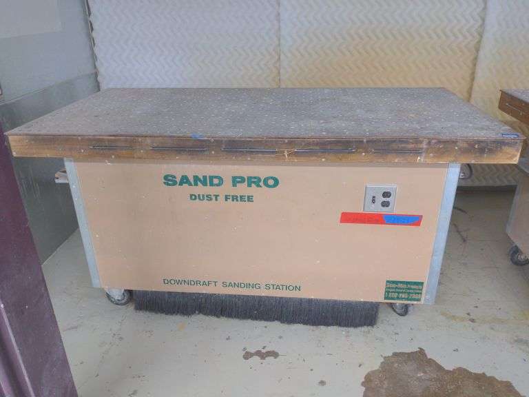 Sand Man Sand Pro Downdraft Sanding Table (120 Volts) - Delaware ...