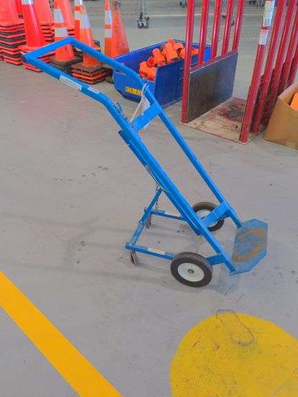 Tronair Single Tank/Cylinder 4 Wheel Hand Cart - Delaware Auction Center