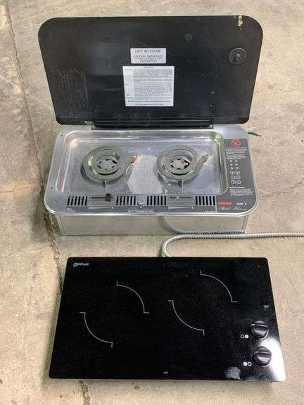 Origo 4300E Alcohol Stove & Whale 2247-1000 Electric Cooktop - Delaware ...