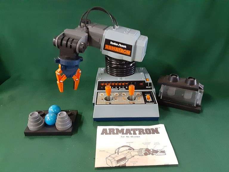 Vintage Radio Shack Armatron Robot Arm - Delaware Auction Center
