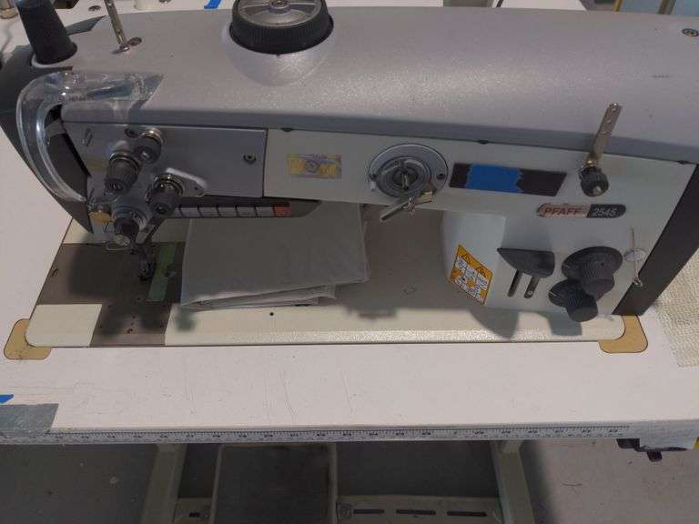 Pfaff 2545 Industrial Sewing Machine w/ Stand - Delaware Auction Center