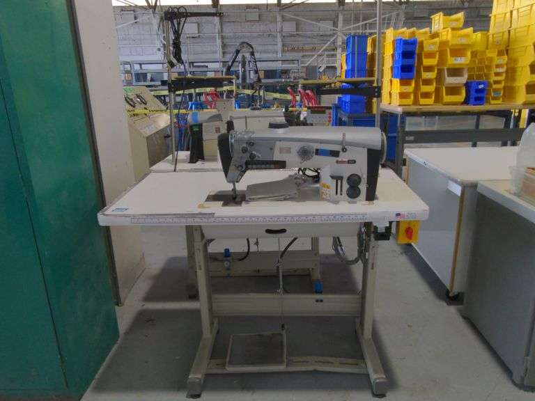 Pfaff 2545 Industrial Sewing Machine w/ Stand - Delaware Auction Center