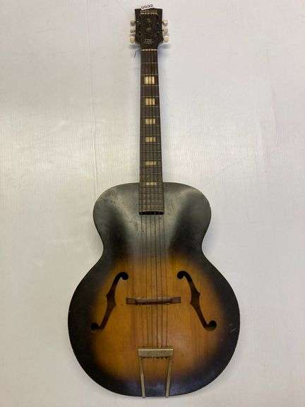 Vintage Harmony Master Archtop Acoustic Guitar - Delaware Auction Center