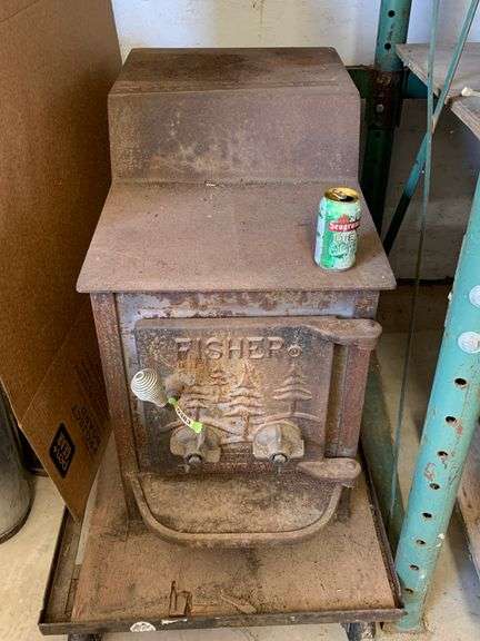 Fisher Wood Stove - Delaware Auction Center