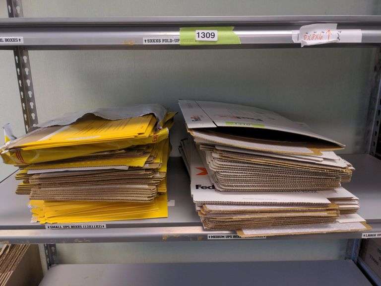 DHL Express Envelopes and FedEx Express Shipping Boxes - Delaware ...