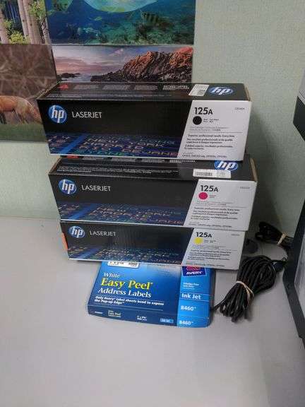 HP Color LaserJet CM1312 MFP with Ink - Delaware Auction Center