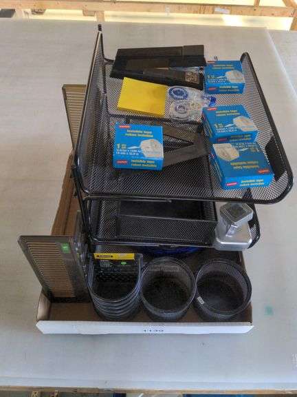 Paper Sorter and Miscellaneous Office Supplies - Delaware Auction Center