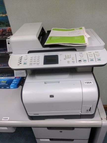 HP Color LaserJet CM1312 MFP with Ink - Delaware Auction Center