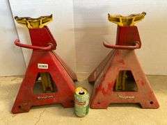 (4) Snap-on Jack Stands - Delaware Auction Center