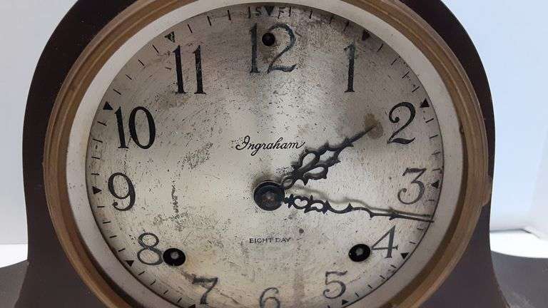 Ingraham Mantle Clock - Delaware Auction Center
