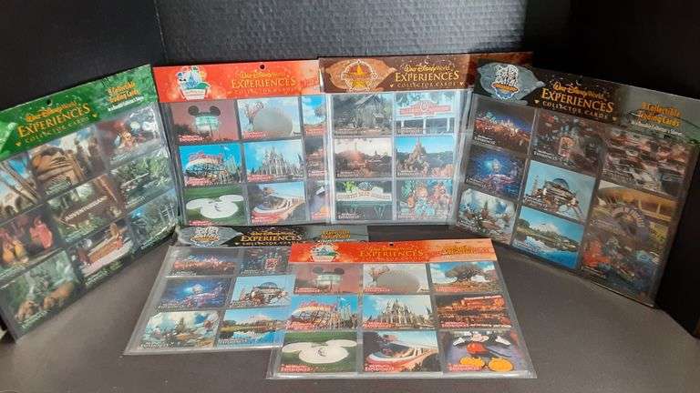 Assortment of Walt Disney Collectible Cards (Unopened) - Delaware ...
