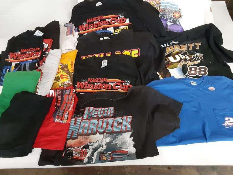 Assorted NASCAR T-Shirts - Delaware Auction Center