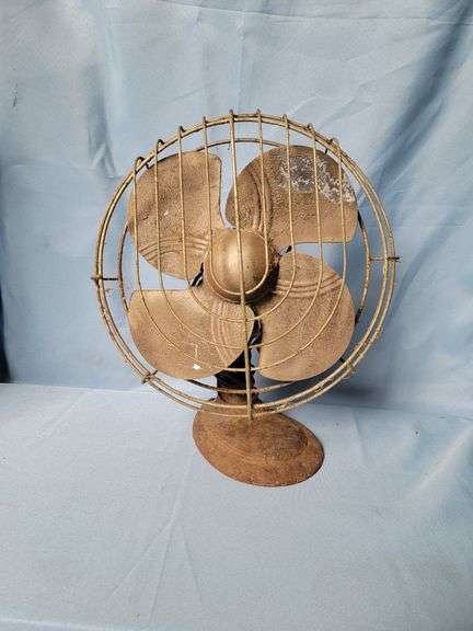 Antique Oscillating Fan - Delaware Auction Center