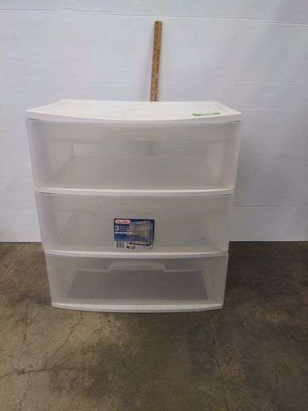 Sterilite 3 Drawer Organizer - Delaware Auction Center