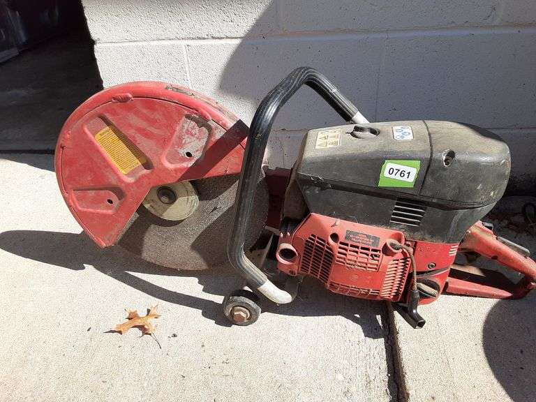 Hilti DS KC62-14" Gas Cut Off Saw - Delaware Auction Center