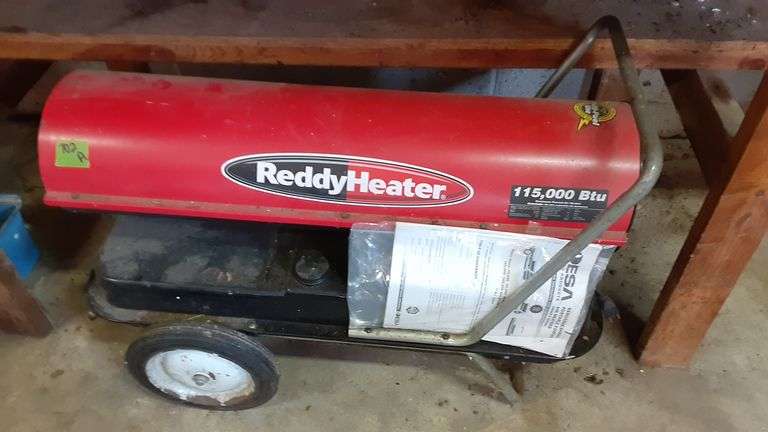 Reddy Heater 115,000 BTU Forced Air Heater - Delaware Auction Center