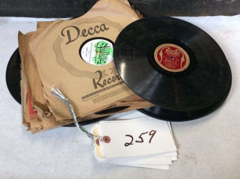 Decca, RCA, Music Craft, Continental Records. 78s - Duck Soup Auctions