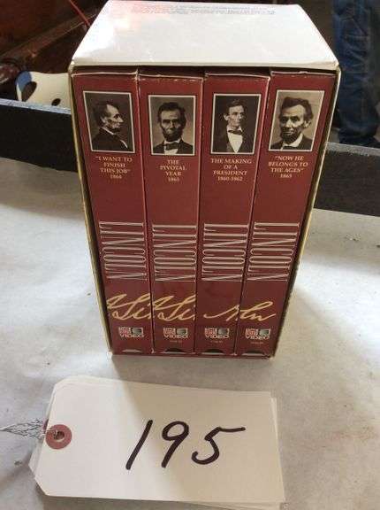 Abraham Lincoln VHS. Time Life Video - Duck Soup Auctions