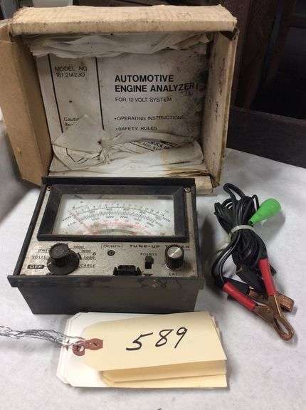 Sears Automotive Engine Analyzer - Duck Soup Auctions