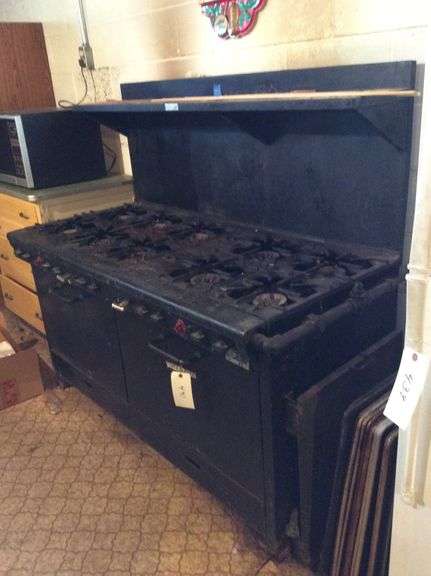 Commercial Magic Chef 10 Burner Gas Stove (click for more photos ...
