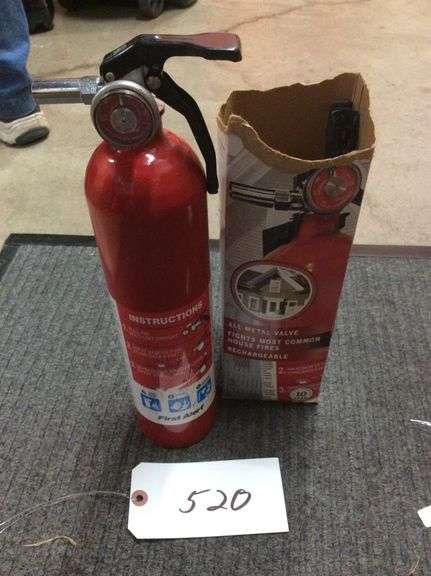 M28 Fire Extinguisher in the Green - Duck Soup Auctions