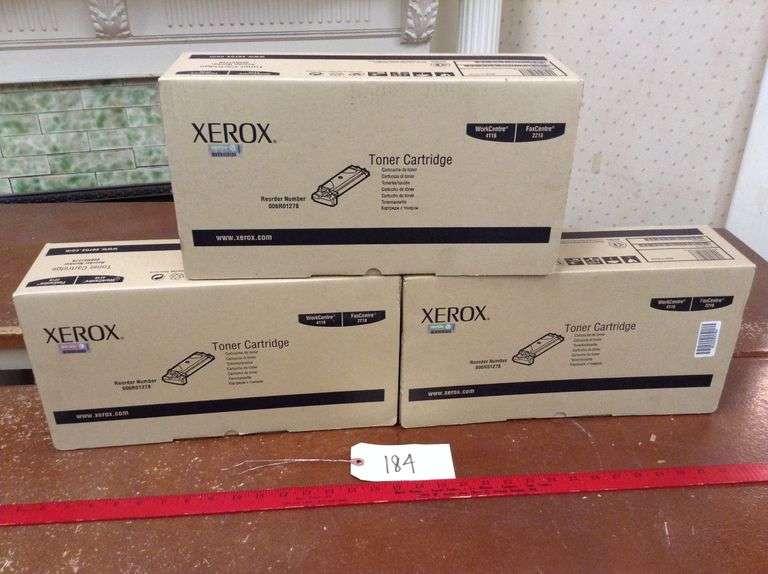 Xerox Toner Cartridges. #006R01278. NIB. - Duck Soup Auctions
