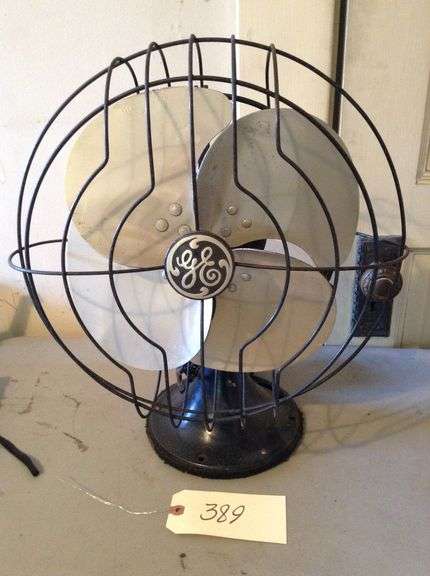 Vintage GE Fan. Works - Duck Soup Auctions