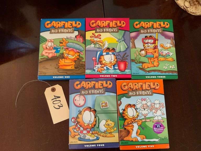 garfield and friends Series dvd collection • (5) • Like New • 1st Floor ...