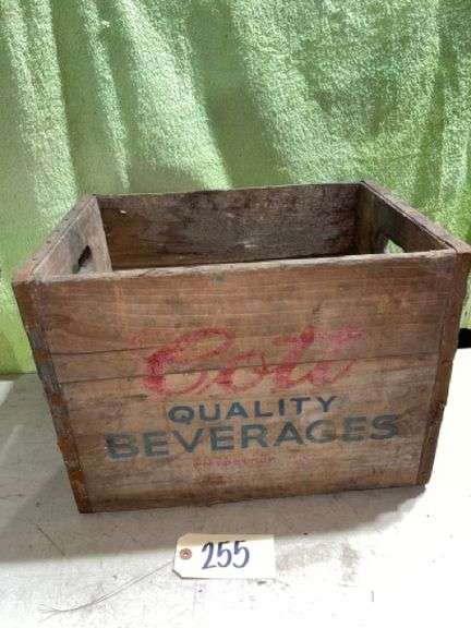 Cott beverage crate • Garage - Duck Soup Auctions