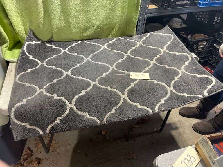 Rug • 46x30 • Garage - Duck Soup Auctions