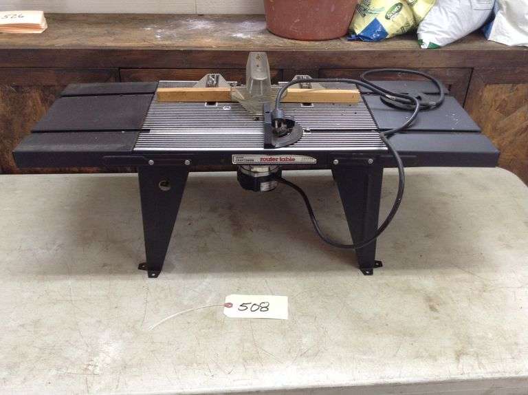 Craftsman Router Table - Duck Soup Auctions