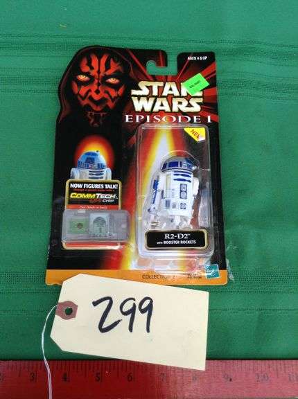 Star Wars Episode 1 “R2-D2” Talking Figurine IP. NIB - Duck Soup Auctions