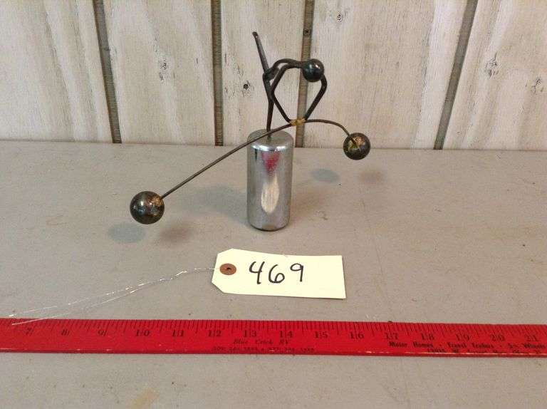 Balancing Metal Figurine - Duck Soup Auctions