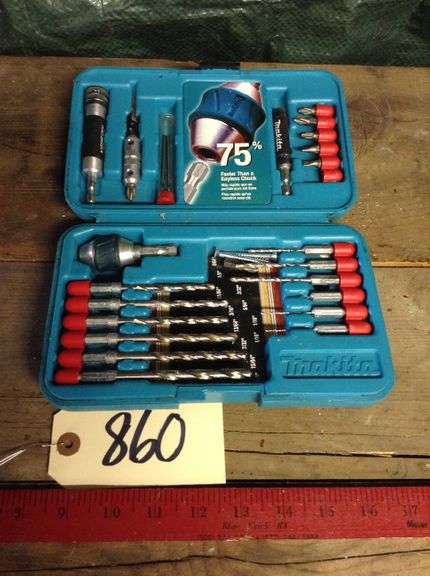 Makita Drill Bit Set - Duck Soup Auctions