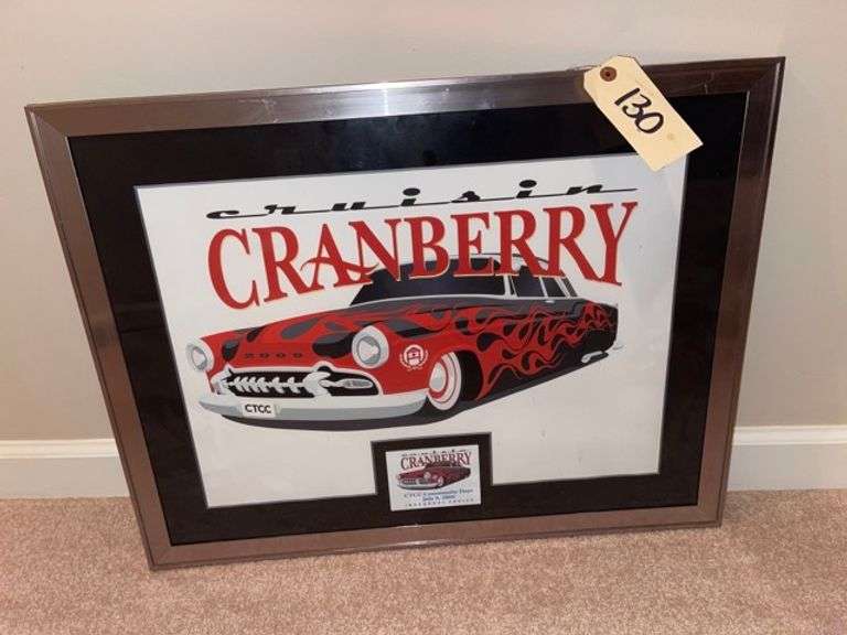 Cruising cranberry car show wall art • 26x20 • Basement - Duck Soup ...