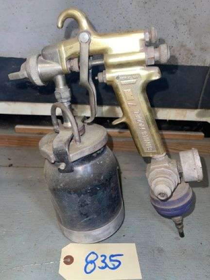 Binks mfg co. Model 7 spray gun • Garage (Detached) - Duck Soup Auctions