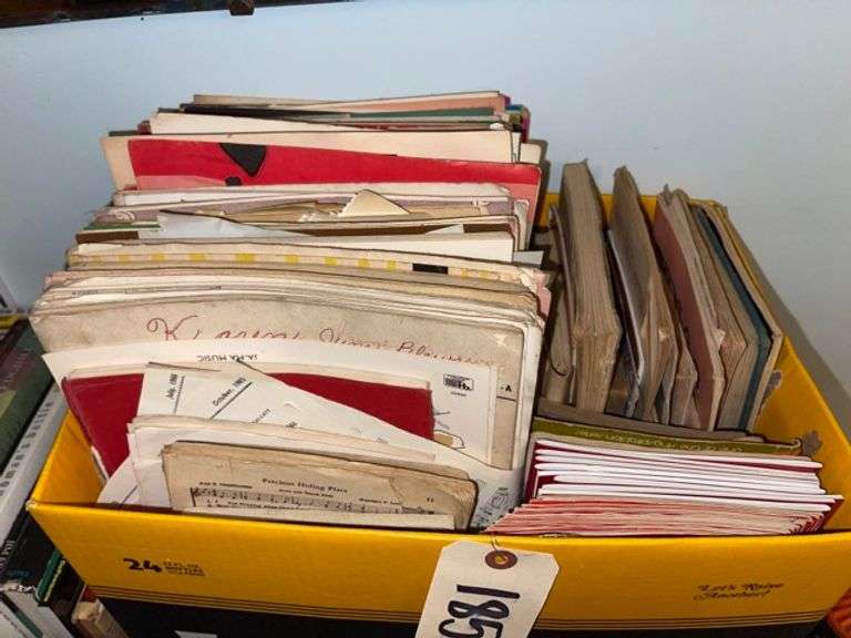 Sheet music • Dining Room - Duck Soup Auctions